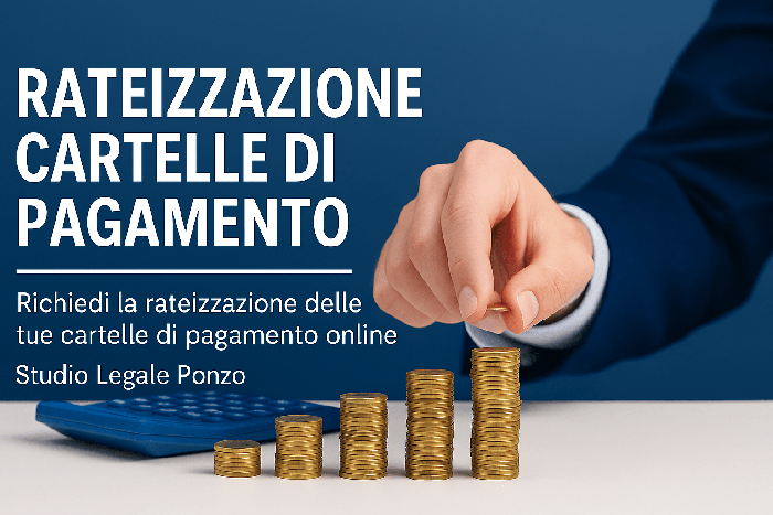 Rateizzazione Cartelle di Pagamento - Studio Legale Ponzo